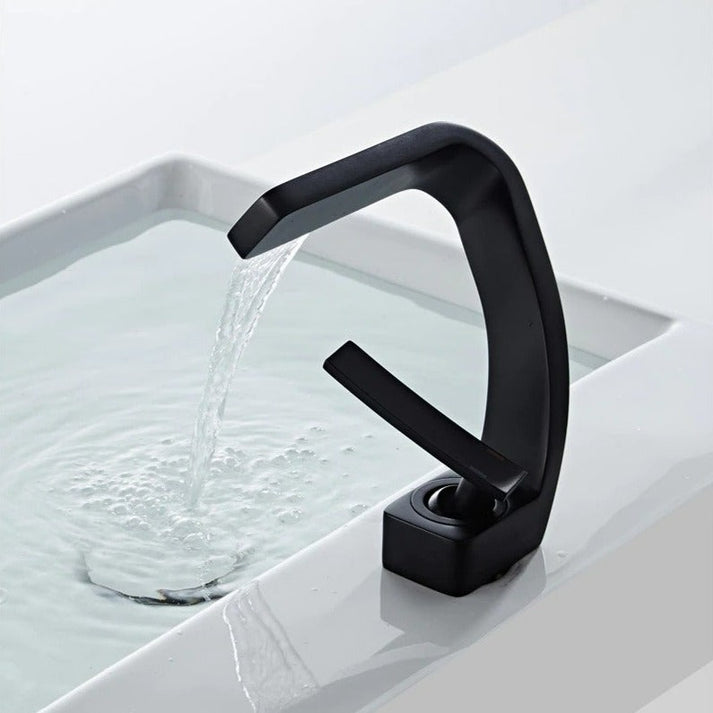 Titan - Modern Curved Faucet – Hadley