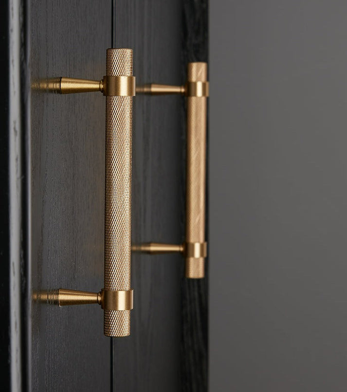 Modern Textured Brass Cabinet and Drawer Handles – Hadley