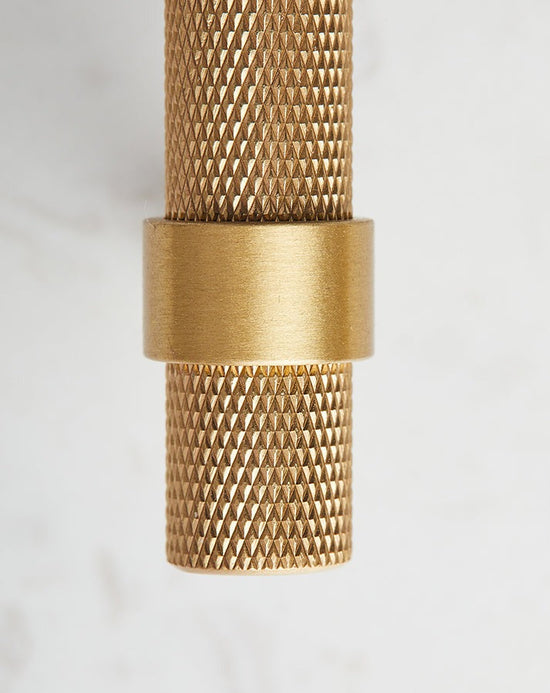Modern Textured Brass Cabinet and Drawer Handles – Hadley
