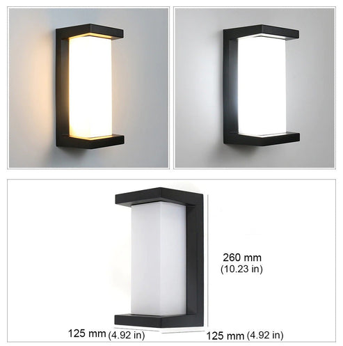 Vertical LED Outdoor Light – Hadley