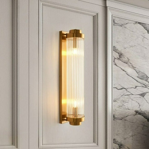 Modern Glass Column Wall Sconce – Hadley